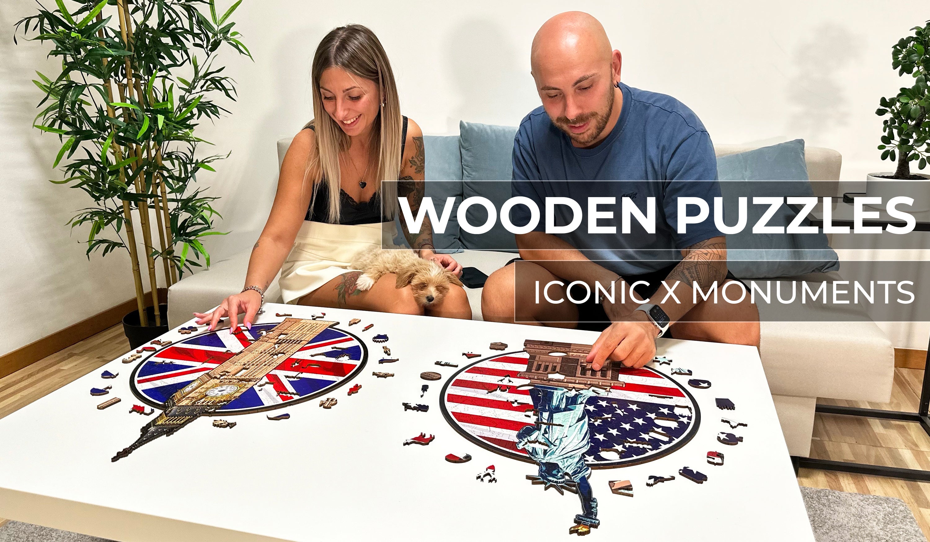 Monuments Wooden Puzzles – Iconic Puzzles UK