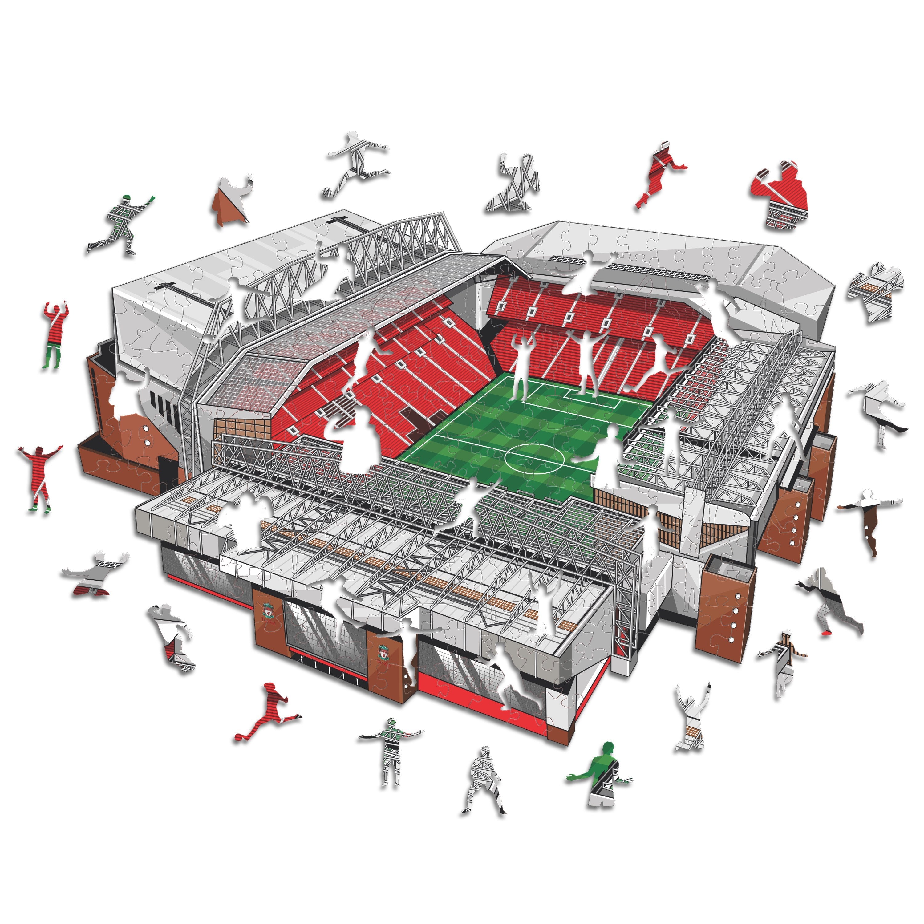 Liverpool FC® Anfield Stadium - Wooden Puzzle – Iconic Puzzles UK