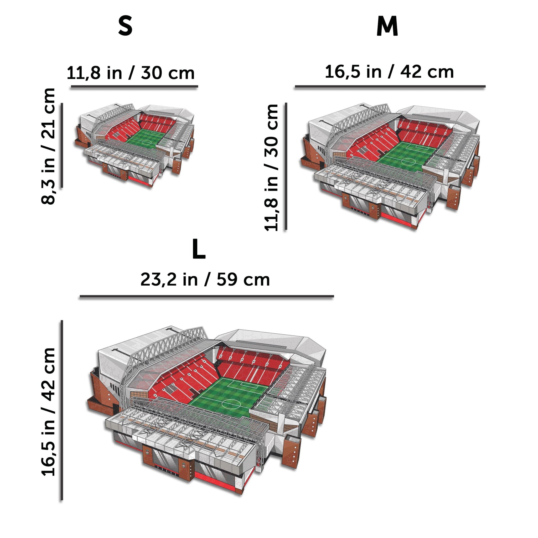 Liverpool FC® Anfield Stadium - Wooden Puzzle – Iconic Puzzles UK