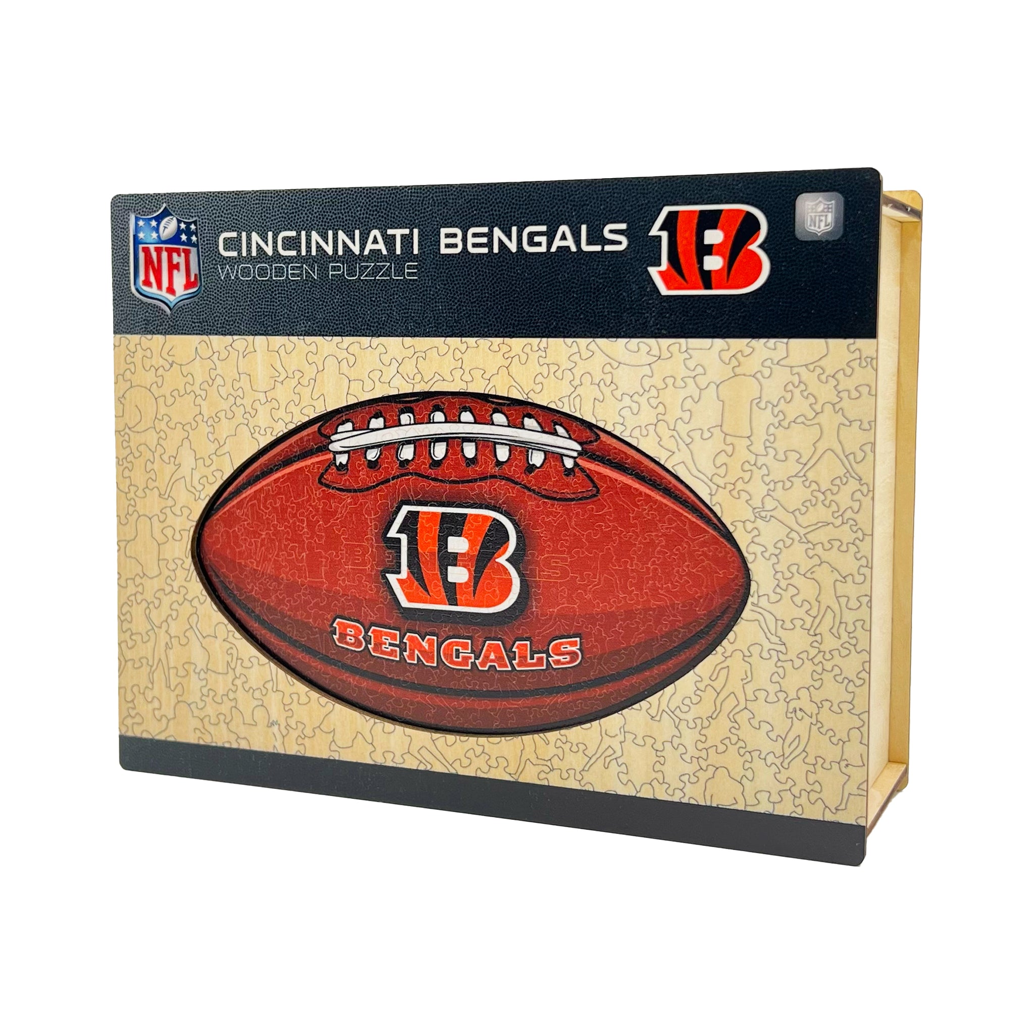 Cincinnati Bengals - Wooden Puzzle – Iconic Puzzles UK