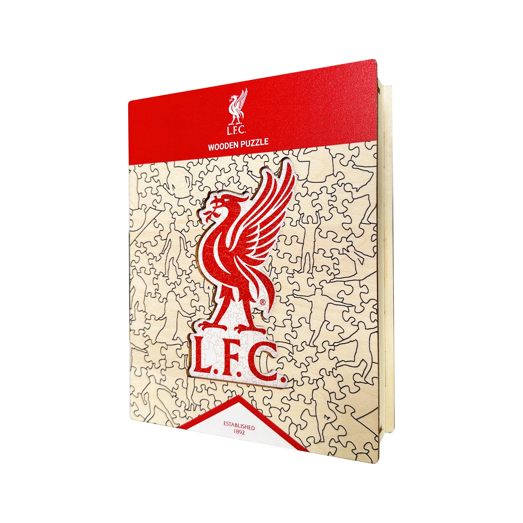 Liverpool FC® Liver Bird Crest - Wooden Puzzle – Iconic Puzzles UK