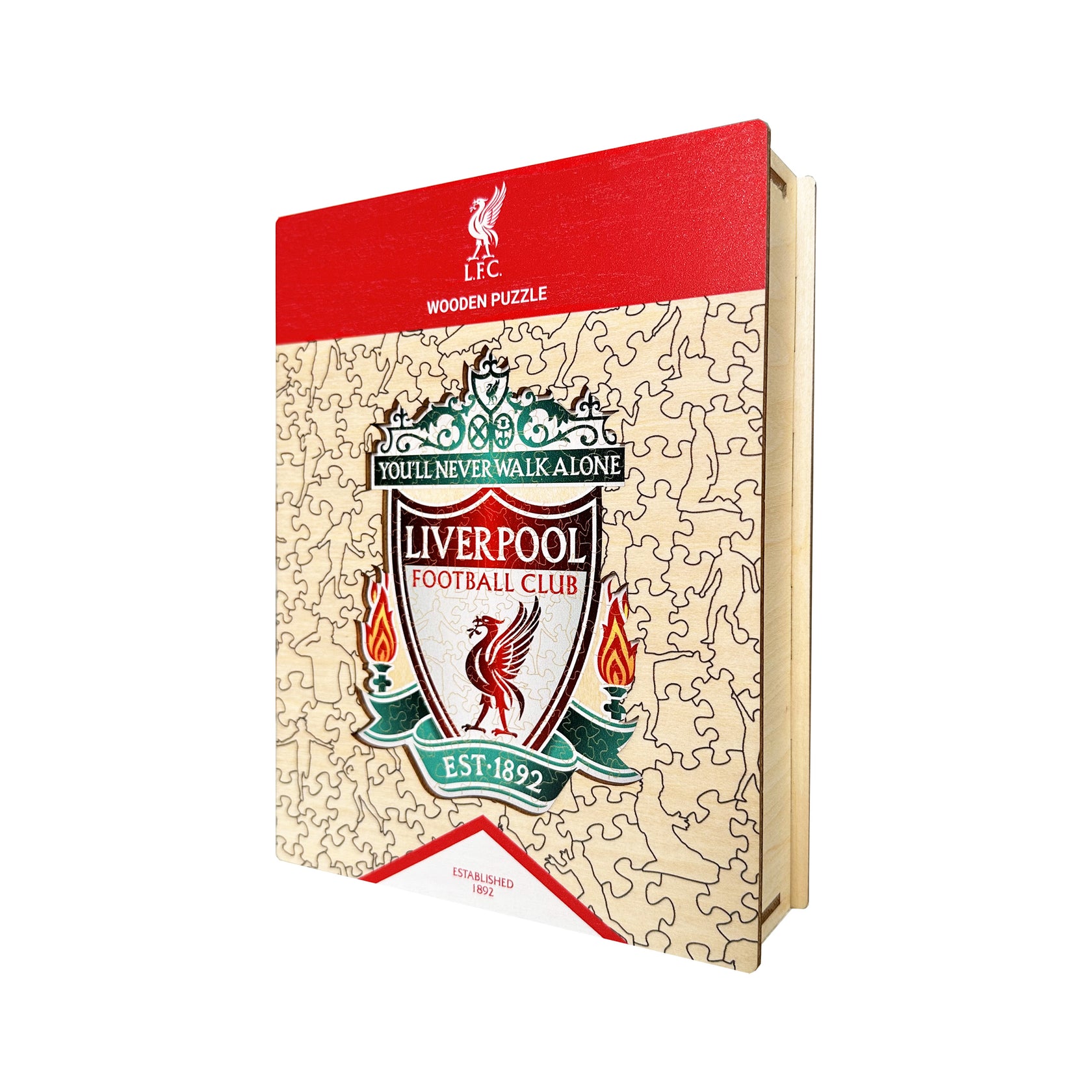 Liverpool FC® Crest - Wooden Puzzle – Iconic Puzzles UK