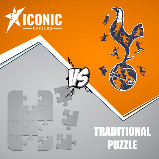 Tottenham Hotspur FC® Crest - Wooden Puzzle – Iconic Puzzles UK