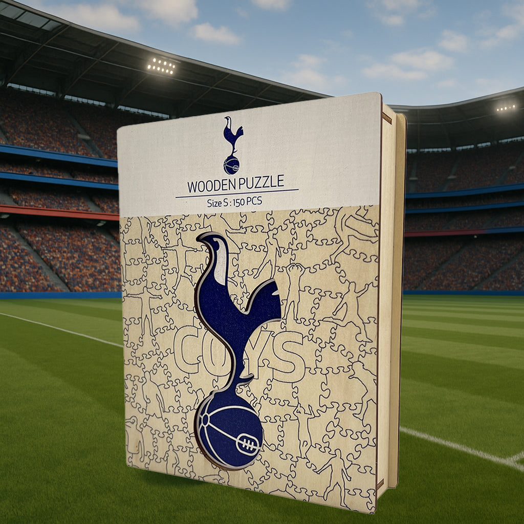 Tottenham Hotspur FC® Crest - Wooden Puzzle – Iconic Puzzles UK