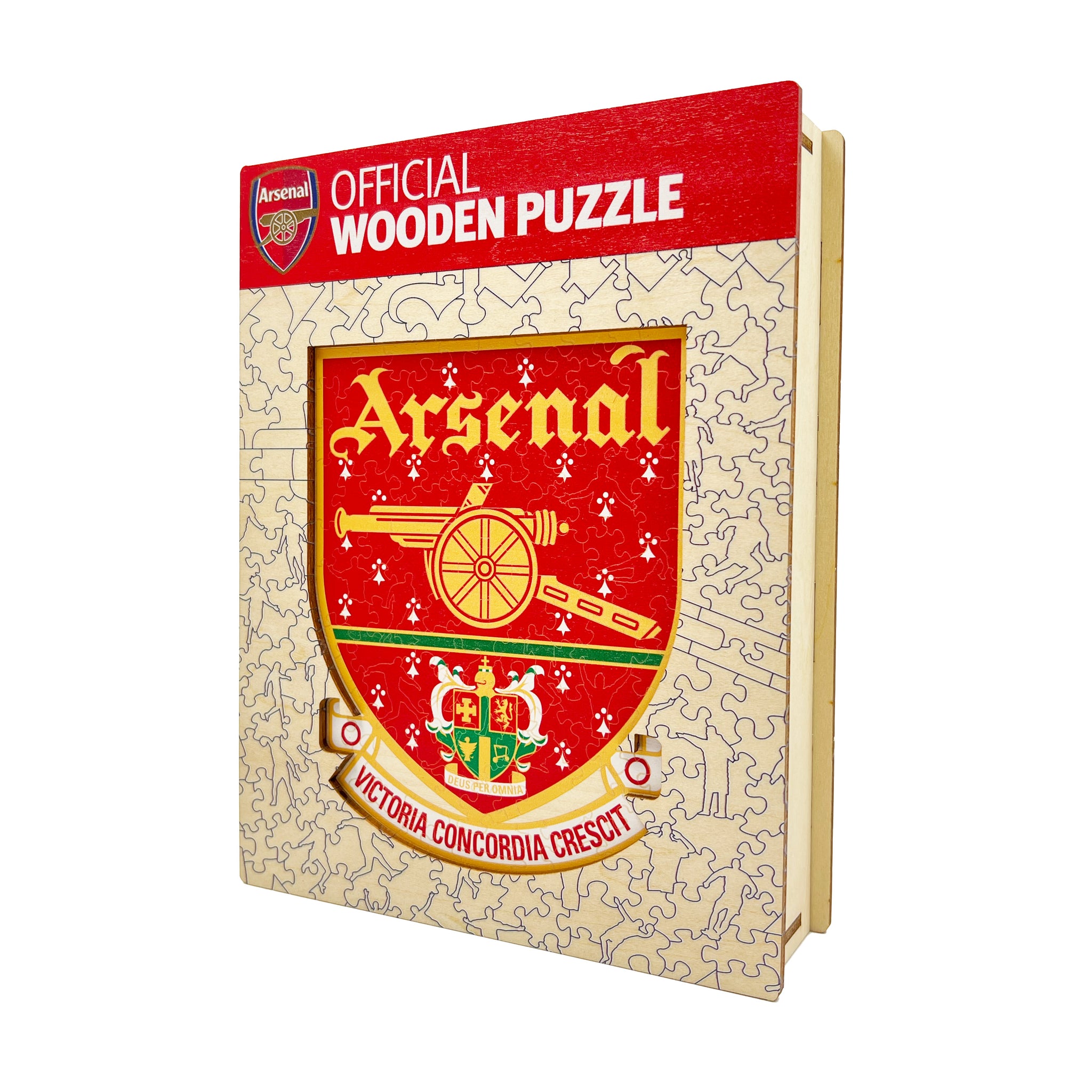 Arsenal FC® Retro Crest - Wooden Puzzle – Iconic Puzzles UK