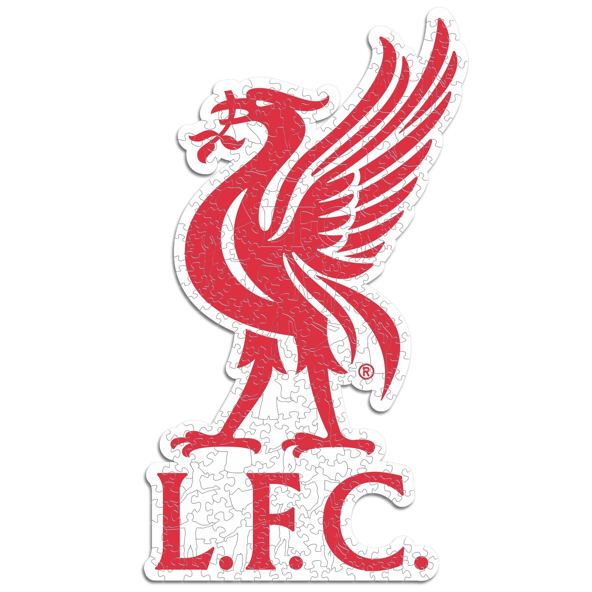 Liverpool FC® Liver Bird Crest - Wooden Puzzle – Iconic Puzzles UK