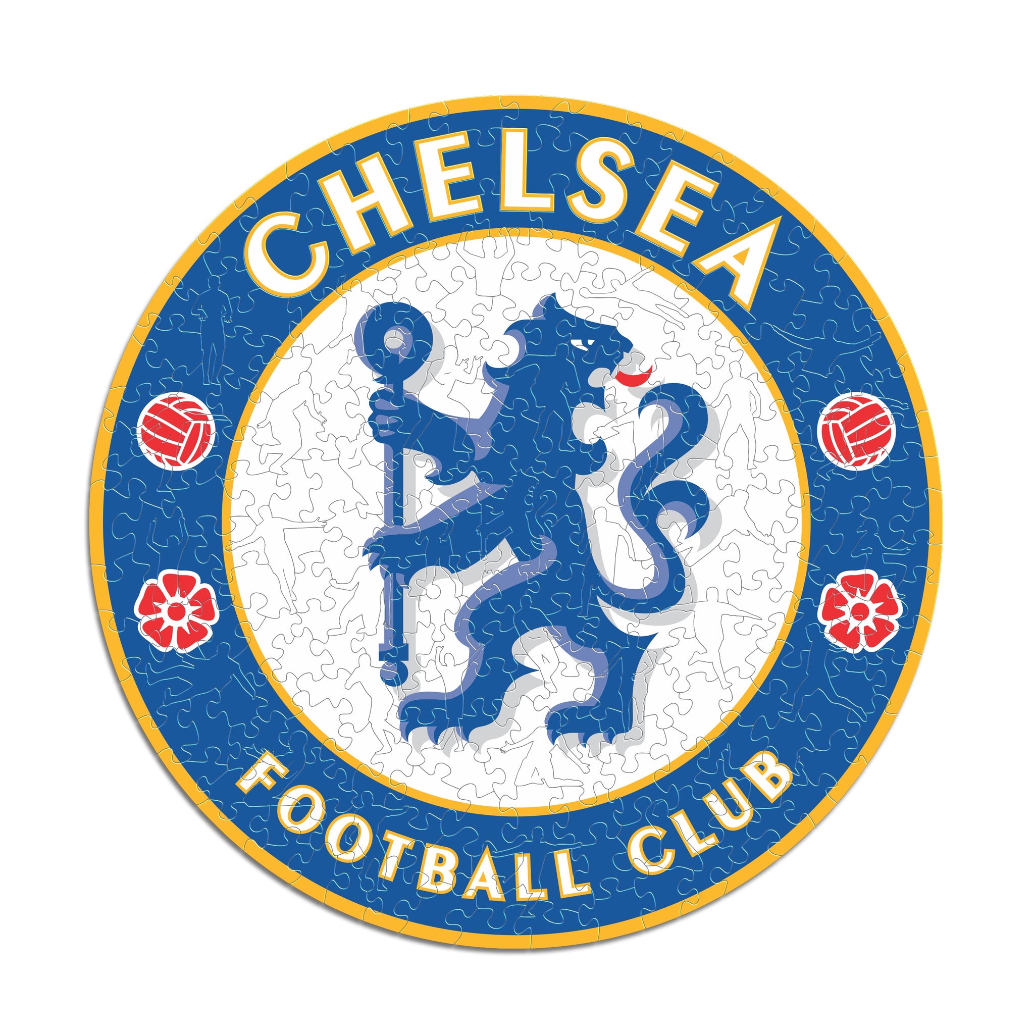 Chelsea FC® Crest - Wooden Puzzle – Iconic Puzzles UK