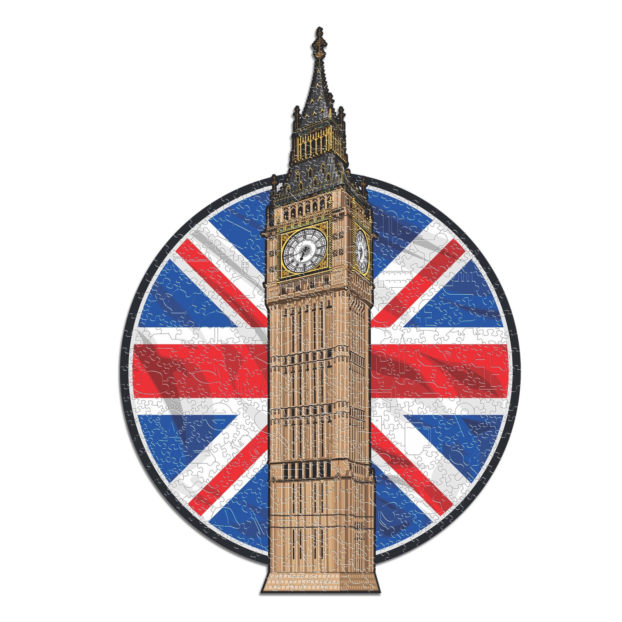 Big Ben - Wooden Puzzle – Iconic Puzzles UK