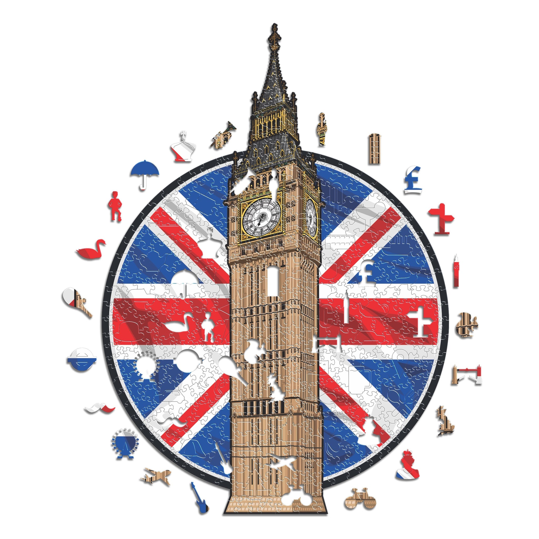 Big Ben - Wooden Puzzle – Iconic Puzzles UK