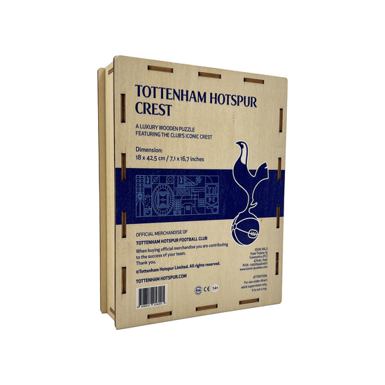 Tottenham Hotspur FC® Crest - Wooden Puzzle – Iconic Puzzles UK